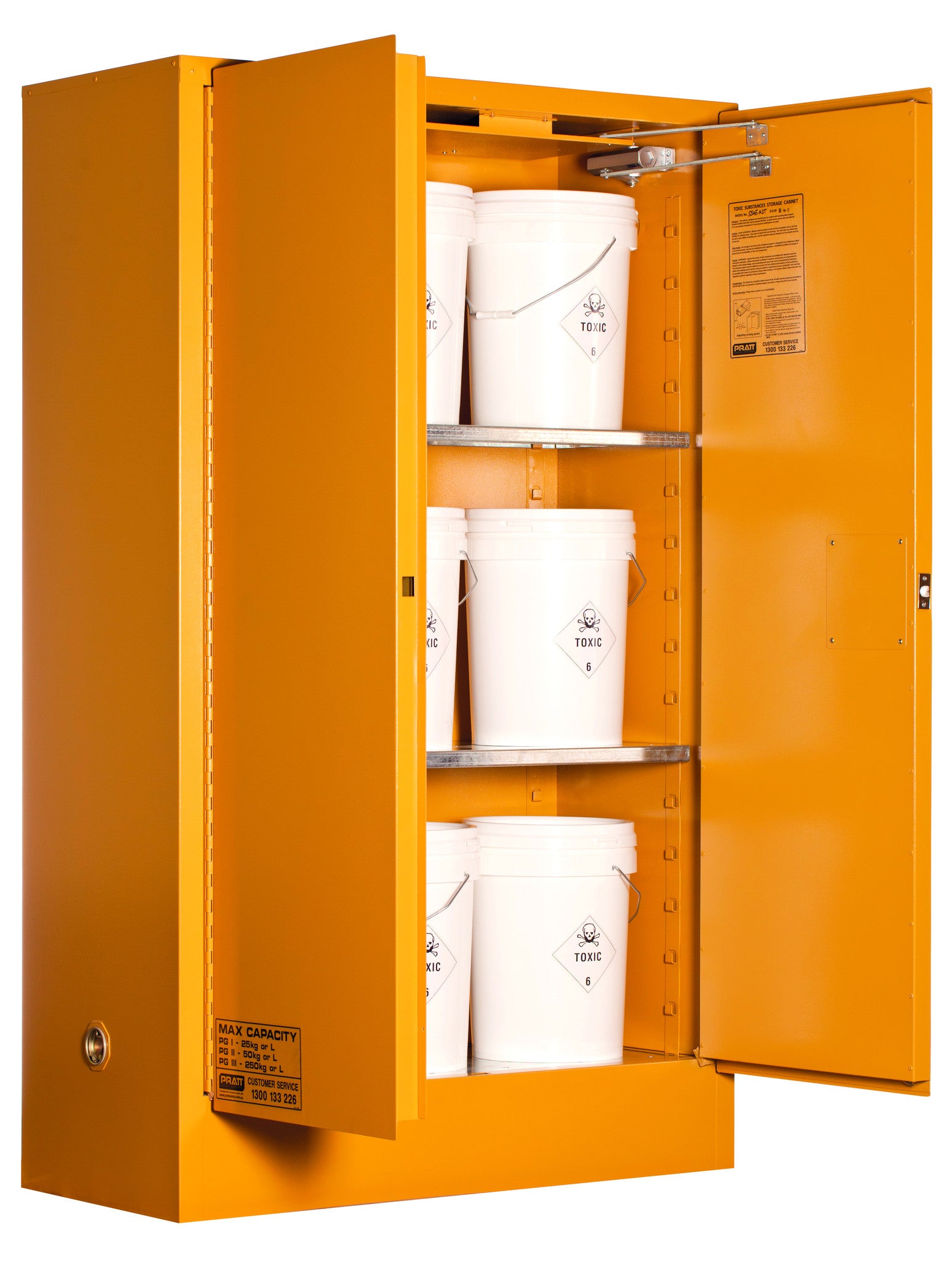 250L Toxic Dangerous Goods Storage Cabinet – DG Safety