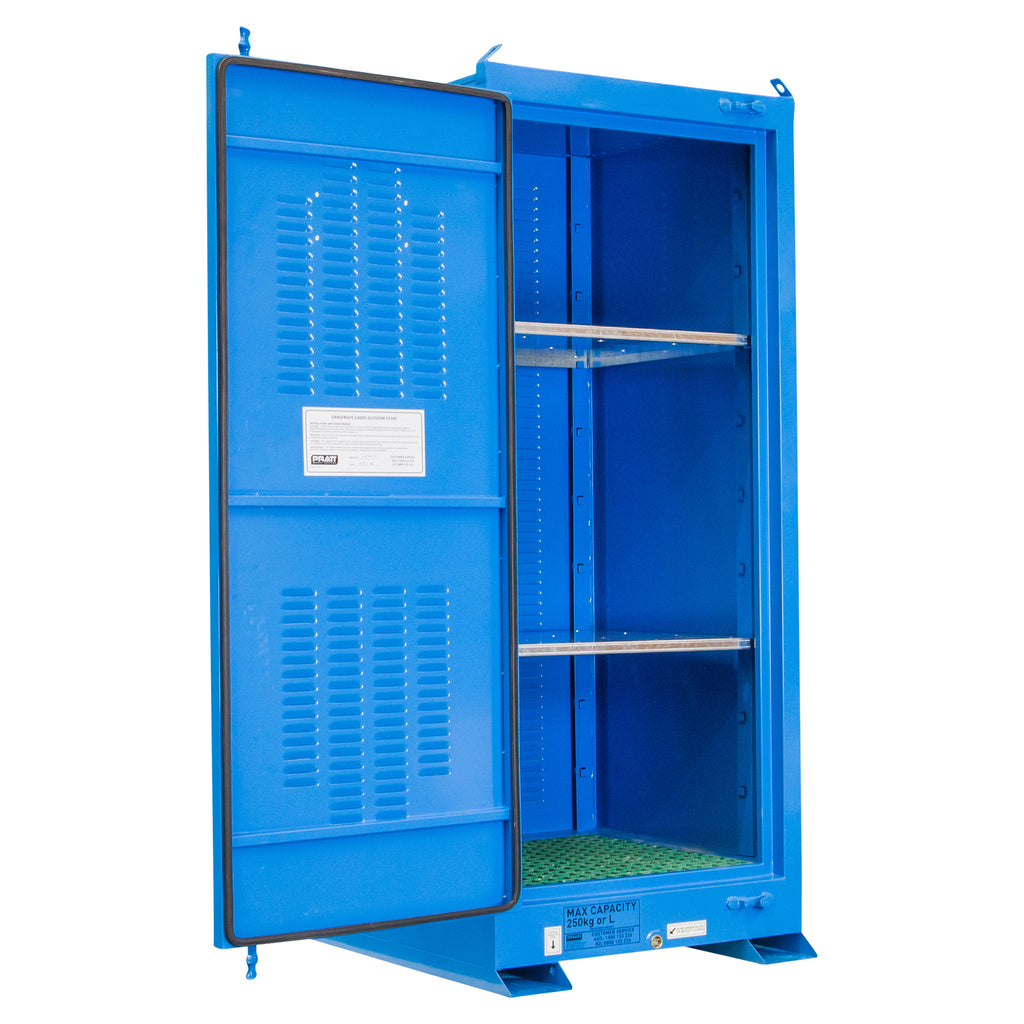 Outdoor Dangerous Goods Storage Cabinet - 250L Drum – DG Safety