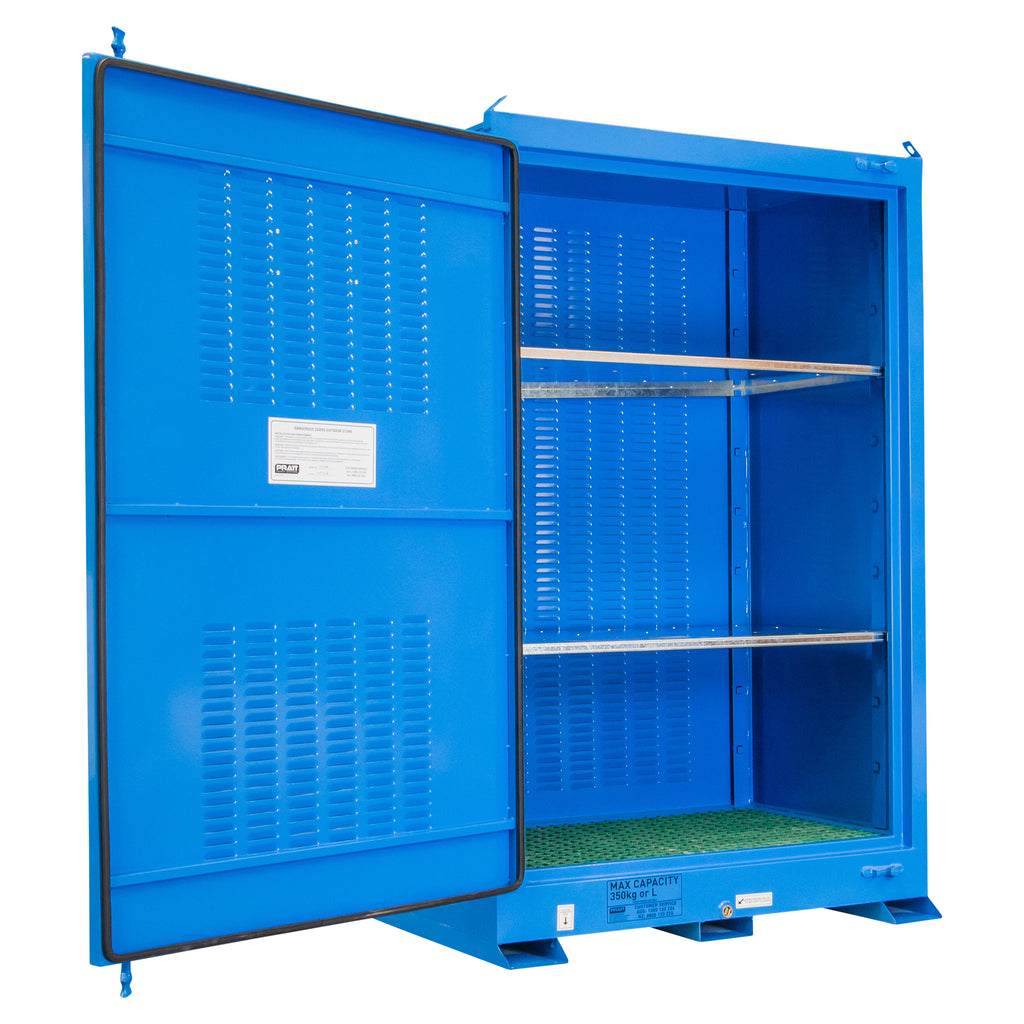 Outdoor Dangerous Goods Storage Cabinet - 350L – DG Safety